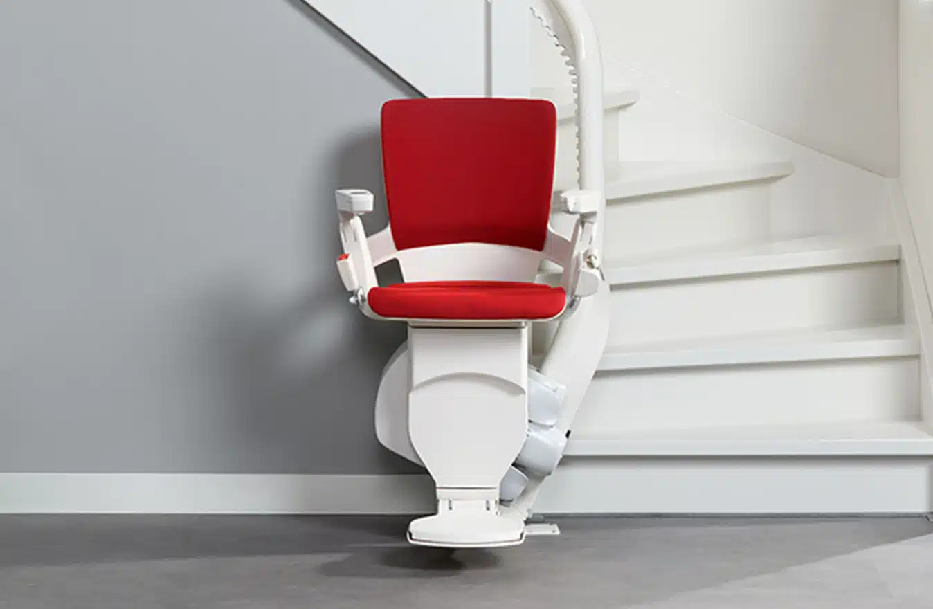 Traplift met bochten: geschikt voor bijna elke trap - Otolift Trapliften